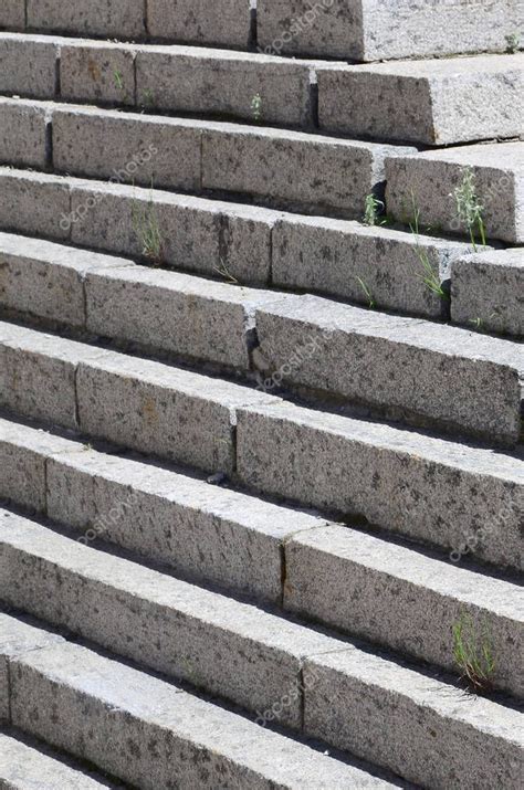 Escalera De Hormigón En La Entrada Del Edificio Escaleras Que Suben