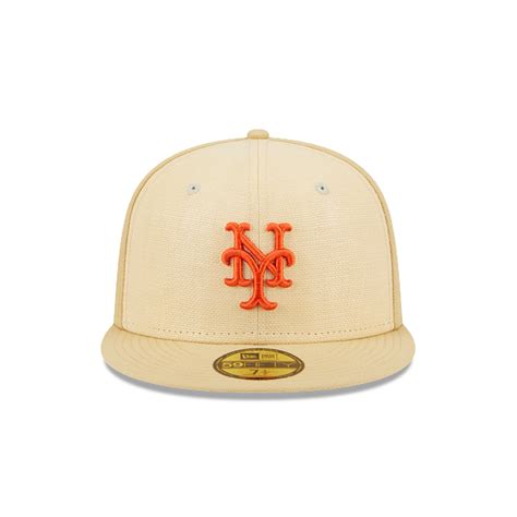 New Era New York Mets Raffia Front 2023 59fifty Fitted Hat