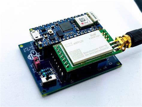 Arduino NANO 33 IoT Ebyte LoRa Exx Shield Renzo Mischianti