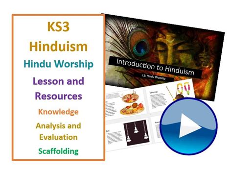 Ks3 Hinduism Hindu Worship Full Lesson And Resources Teaching Resources