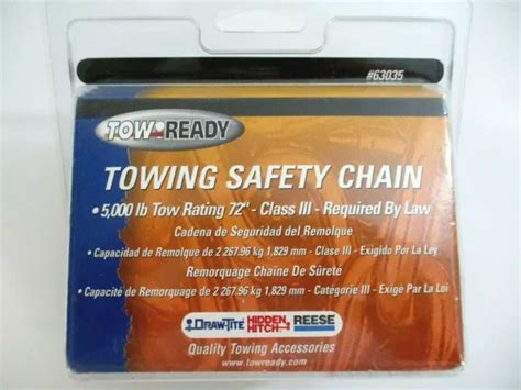 Tow Ready Class Iii Towing Safety Chain 630350 4237 Picclick Au