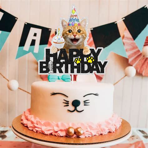 Happy Birthday Cat Cake