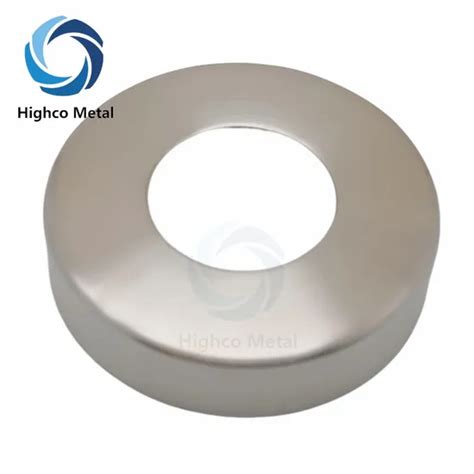 Stainless Steel Deck Railing Post Base Cover Stair Railing And Handrail