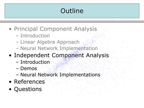 Ppt Principal Component Analysis And Independent Component Analysis