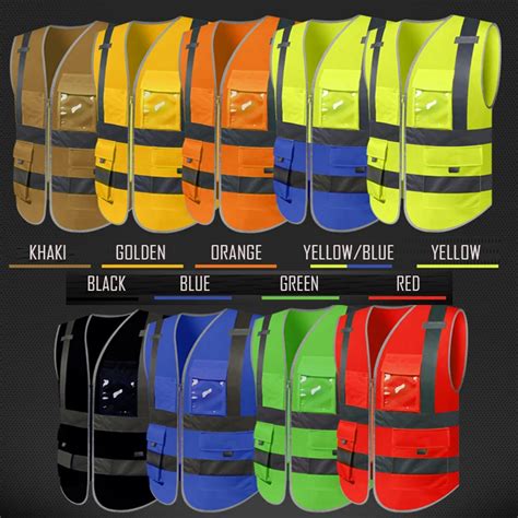 Color Code Of Safety Vest At James Barry Blog