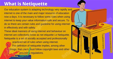 What Is Netiquette Net Safety Netiquette Meaning