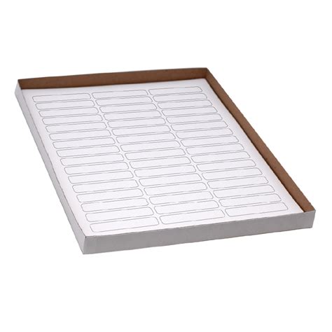 Label Sheets Cryo 64x13mm For Racks And Boxes 20 Sheets 60 Labels