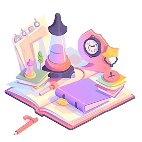 온라인 수업 교육 3d 일러스트 초록 빨간색 파란색 Png 일러스트 및 이미지 에 대한 무료 다운로드 Pngtree