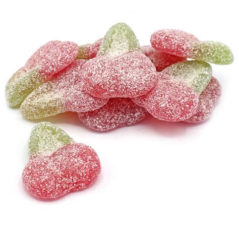Fizzy Twin Cherries Cherry Flavour Jelly Sweets With A Fizzy Sour Co Arcade Sweets And Treats
