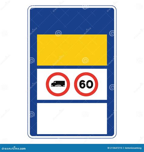 Traffic May Pass Either Side Of The Island Obstruction Road Sign