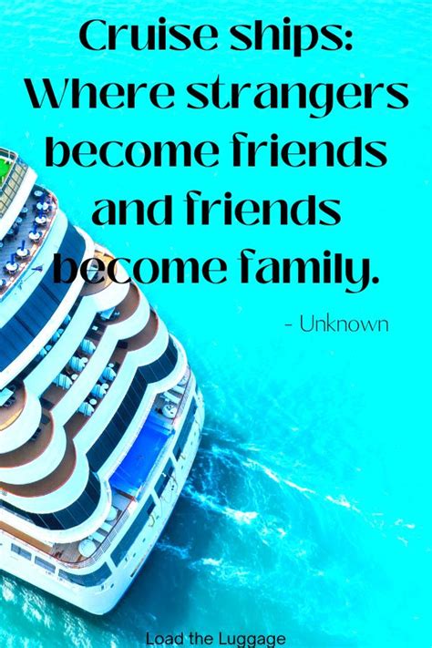 Cruise Sayings That Will Make You Wish You Were Cruising Load The Luggage