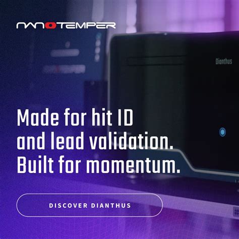 Nanotemper Technologies On Linkedin Dianthus Affinity Screening Platform 2 Biophysical
