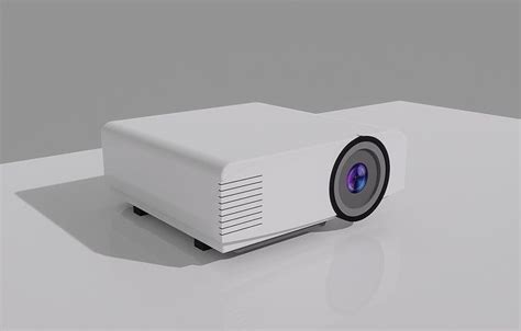 Projector 3d model 3D model | CGTrader