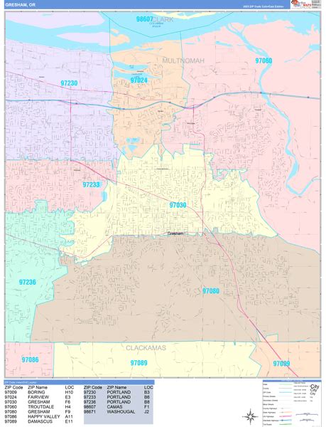 Maps Of Gresham Oregon