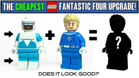 Can You Upgrade The Lego Fantastic Four Minifigs With Frozones Arms