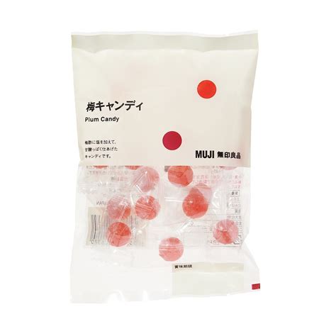 Non Halal Muji Red Plum Candy 55g Shopee Malaysia