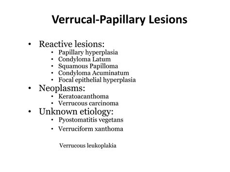 Papillary Lesions Pdf