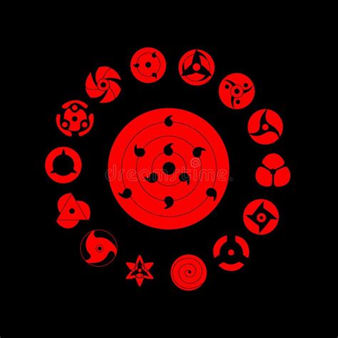 Icon Sharingan Vector Stock Vector Illustration Of Poster 254665744