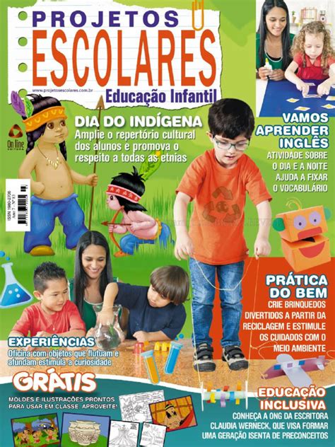 Projetos Escolares Educação Infantil Out22 Pdf