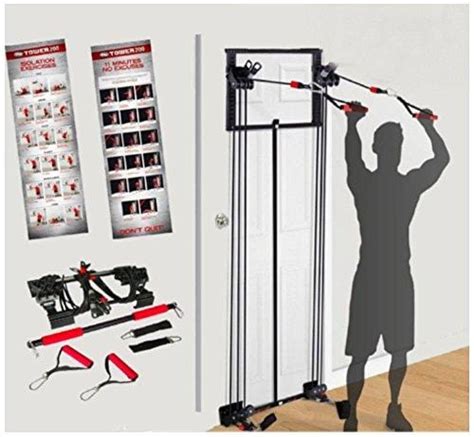 Body By Jake Tower 200 Complete Door Gym Full Body Workouts Fitness Ex