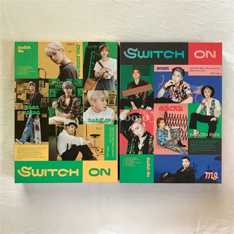Sealed And Unsealed Astro Official Albums Switch On All Yours Drive