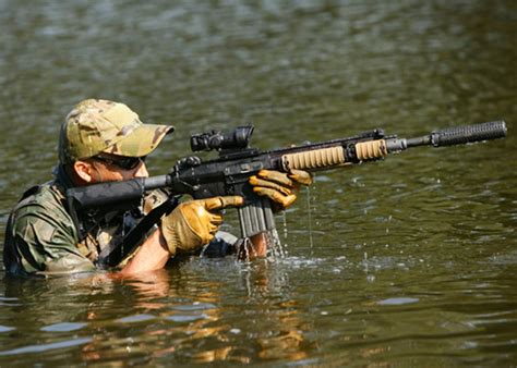 Meet The Knights Armament Co Sr 25 Enhanced Match Rifle Popular Airsoft