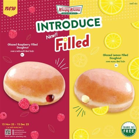 Krispy Kreme Thailand Introduces Novel Creation Filled Doughnuts Mini