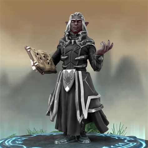 Drow Mage Gromph Baenre Archmage Of Menzoberranzan Rheroforgeminis