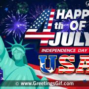 Happy 4th Of July  1467 For Animated S
