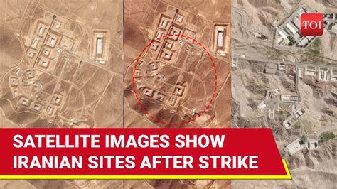 Satellite Images Show Aftermath Of Israel Strike On Iran Bases And