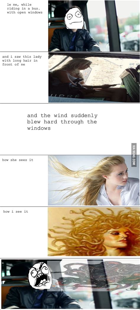 Long Hair Rage 9gag