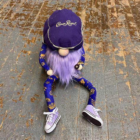 Gnome Holiday Royal Purple Crown Whisky Shoes Thedepotlakeviewohio