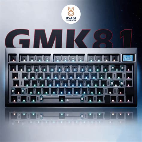 [sg Local Stock] Custom Gasket Gmk81 Hot Swappable Tri Mode