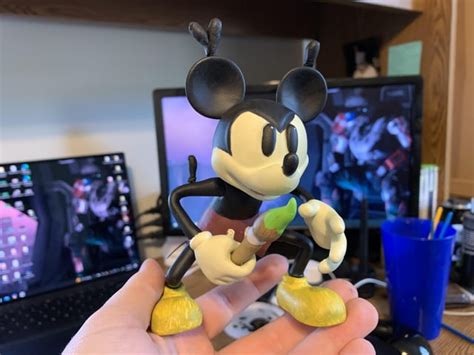 My Custom Scrapper Mickey Made From A Spare Mindstyle Epic Mickey Figure Rdisneyepicmickey