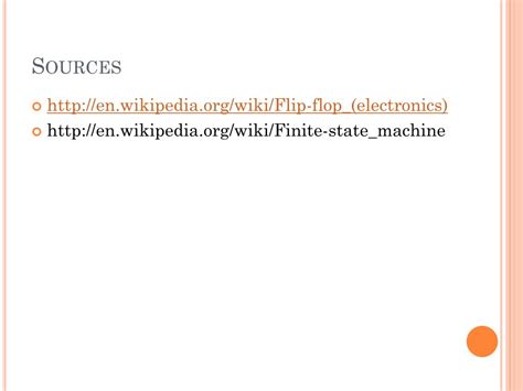 Ppt Flip Flop And Finite State Machine Powerpoint Presentation Free