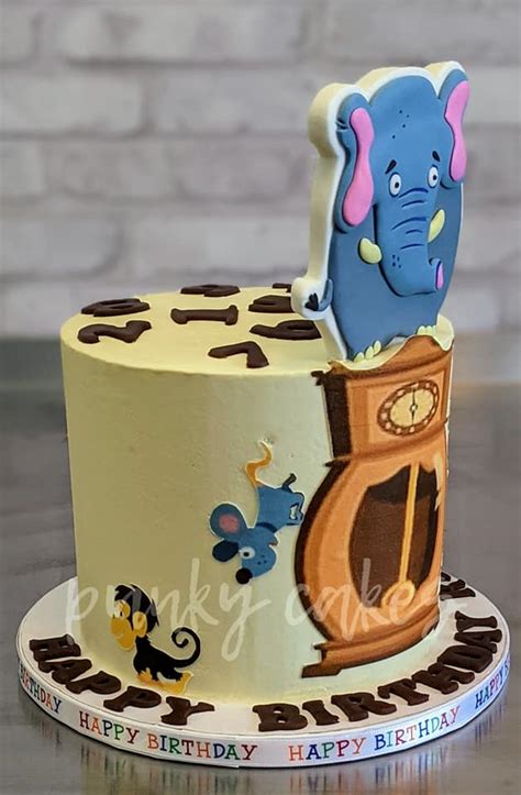 Punky Cakes Llc Hickory Dickory Dock The Elephant Sat Facebook