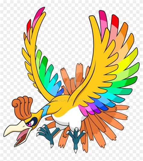 Rainbow Feather Pokemon
