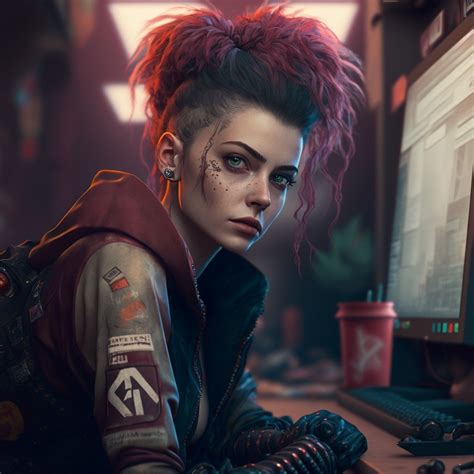 Девушка в клубе Cyberpunk Girl Cyberpunk Rpg Cyberpunk Art