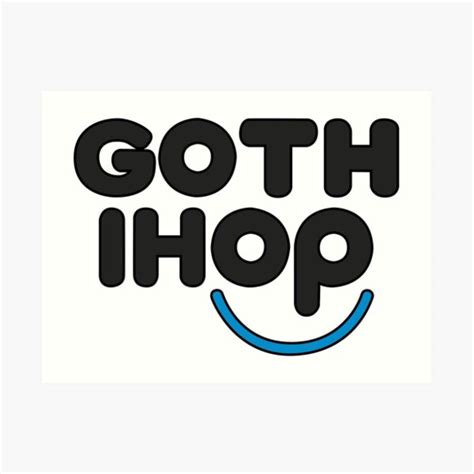 Goth Ihop Art Prints Redbubble