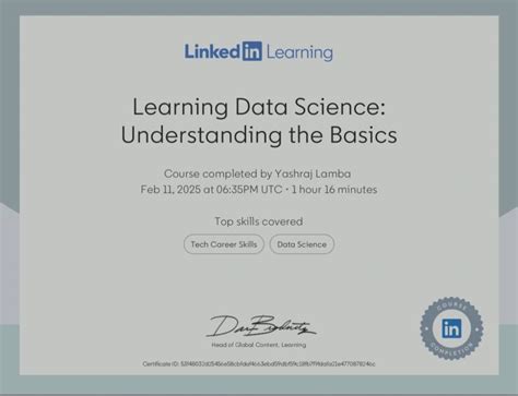 Datascience Ai Machinelearning Continuouslearning Yashraj Lamba