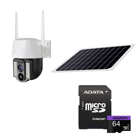 Sim Card 4g Solar Power Outdoor Intelligent Camera With 64gb Sd Card Shop Today Get It