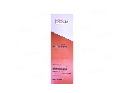 Buy Bb Lite Premium All In One Skin Whitening Cream Spf 25 Pa Online