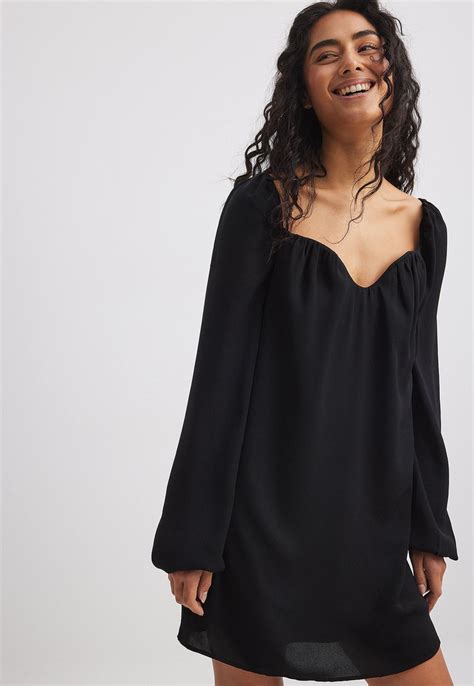 Na Kd Freizeitkleid Black Schwarz Zalando De