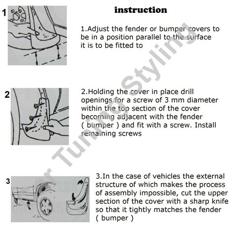 For Toyota Auris Avensis Celica Corolla Moulded Mud Flaps Set Front
