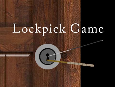 Lockpick Game Rmmz Plugin By Reflector88