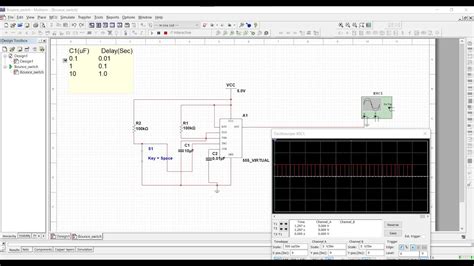 Multisim Tutorial 17 Design And Simulation Of Bounce Free Switch Using