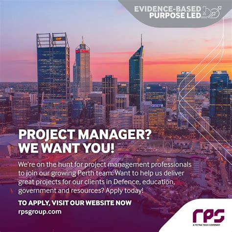 Our Rps Project Management Team In Perth Is Growing And We Want You Struan Burges