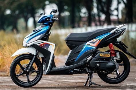 Yamaha Mio M3 Jadi Modis Pengereman Dijejali Rcb Pakai Sok Yss Gridoto