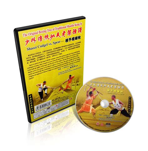 Traditional Shaolin Kungfu Series Shao Lin Shaozi Cudgel Broken Spear Shi Deyang Dvd Lsi