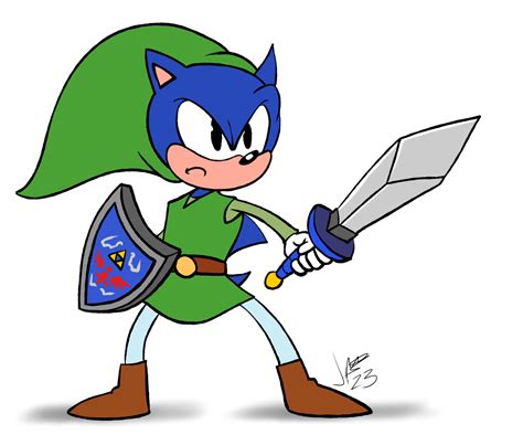 Link Sonic By Prankyart On Newgrounds